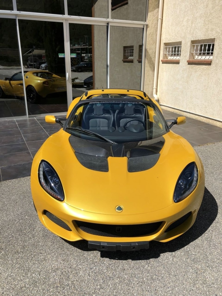 Lotus Elise 1.6 - 136 CH, Jaune Sirius - Colombo Challenge